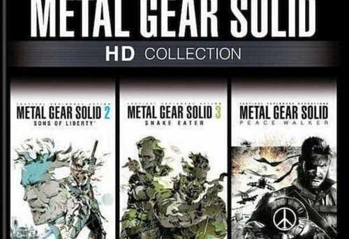 Metal Gear Solid HD Collection (Xbox 360, англ, бу