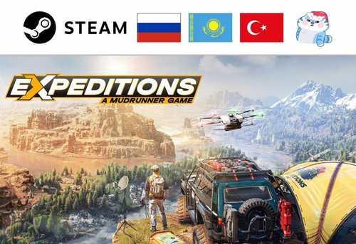 Expeditions: A MudRunner Game / Мадраннер (Steam)