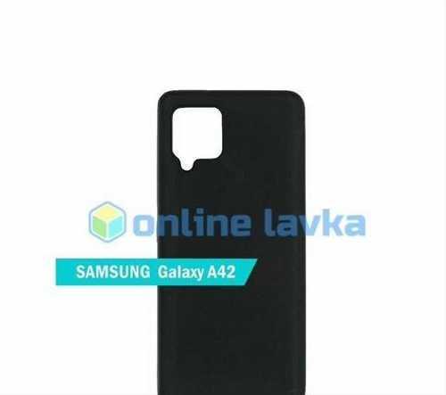 Чехол для Samsung A42 TPU черный