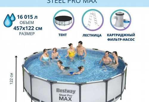 Каркасный бассейн Bestway Pro Max 56438 457х122см