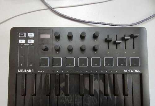 Arturia Minilab 3 Deep Black