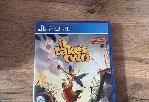 It takes two ps4 диск