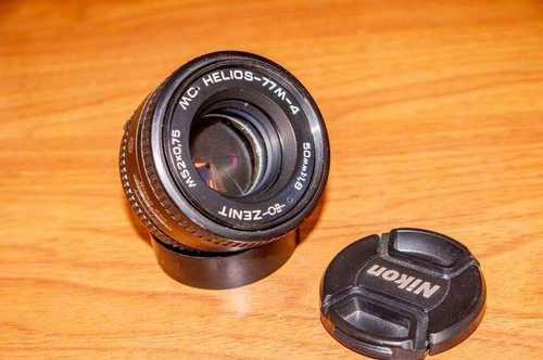 Автофокусный Гелиос-77М-4 на Nikon от Suslov Lens