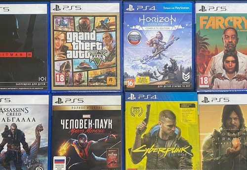 Диски игры Playstation 4 / PS4 / PS5