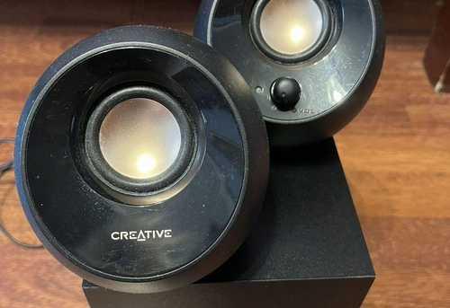 Колонки creative pebble plus 2.1