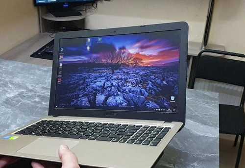 Ноутбук Asus (экран Full HD, 4 ядра, карта Nvidia)