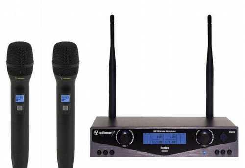 Radiowave UHM-802 радиосистема с 2 ручным микрофон