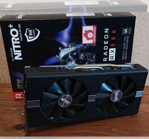 Видеокарта rx 580 8gb sapphire nitro 