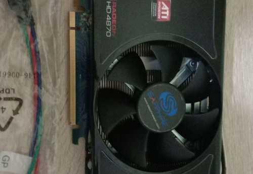 Видеокарта Radeon hd 4870