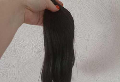 Волосы для наращивания 40 см черный