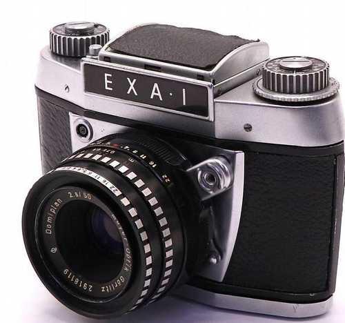 Exa 1 + Domiplan 2.8/50mm