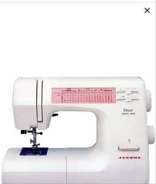 Швейная машина janome Decor exel 5018