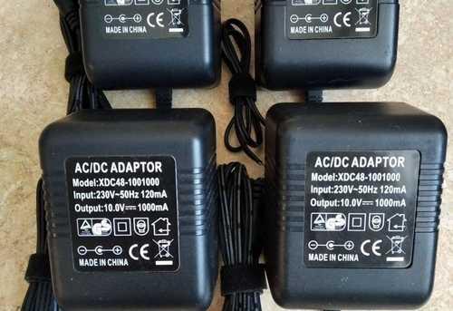 Блоки питания 5V 2A, 6V, 7.5V, 10V 1.0A, 15V 9.6A