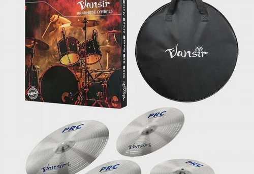 Комплект тарелок для барабанов Vansir PRC+чехол