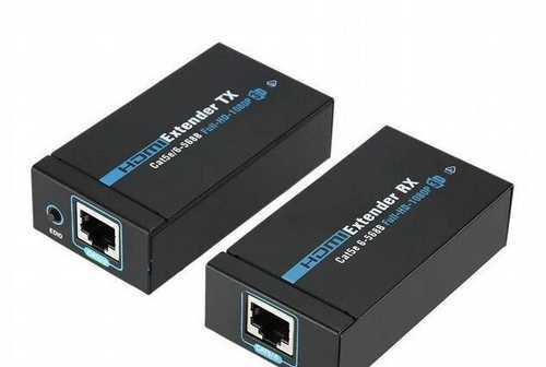 Hdmi удлинитель до 60м по витой паре Cat5e/6