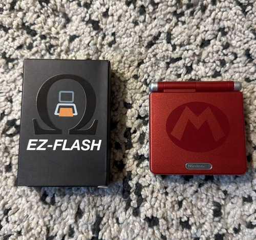 Nintendo gameboy advance sp + ez flash