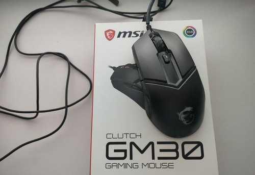 Игровая мышь MSI Clutch GM30 Black