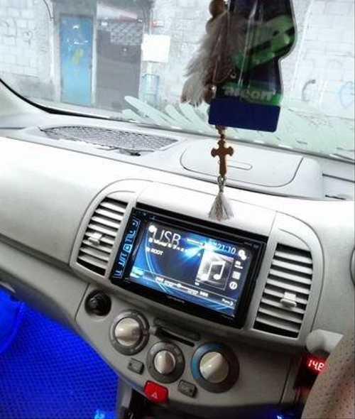 Carrozzeria FH-6100 проц DSP DVD USB flac FM108