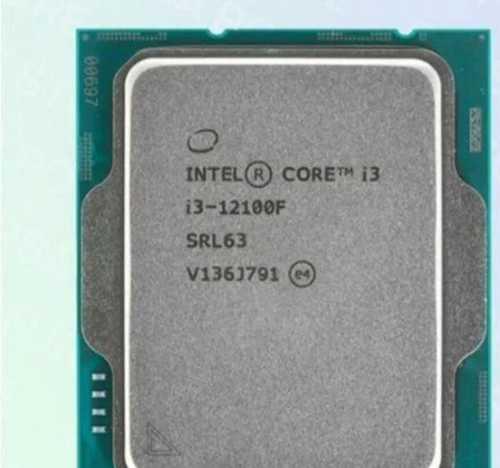 Процессор intel core i3 12100f