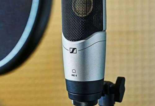 Микрофон студийный Sennheiser MK4 новый в коробке