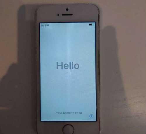 Смартфон apple iPhone 5s 16Gb Silver A1457