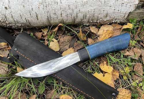 Нож "Якут-ложка средний", клинок сталь Х12мф, кова