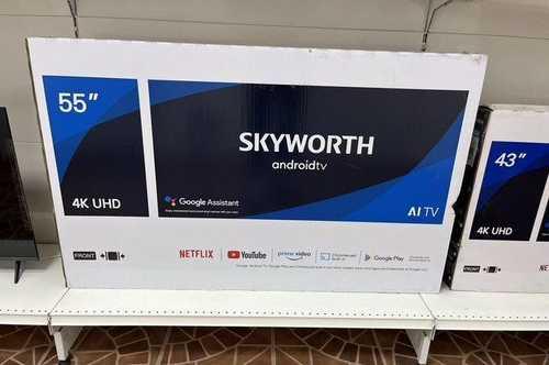 Телевизор skyworth 55G3A новый