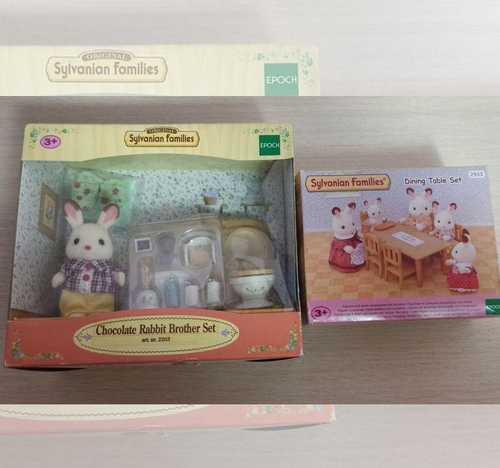 Новые наборы Sylvanian families