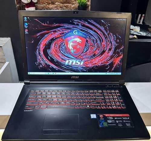 Игровой гигант MSi 17,3" на i7/GTX/16гб озу/SSD