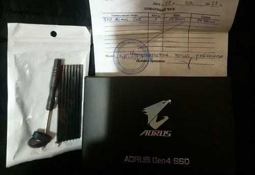 SSD m2 2tb aorus GEN 4