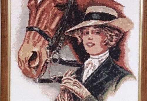 Картина "Дама с конем"