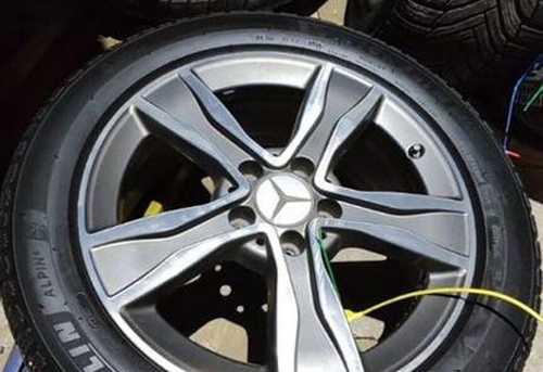 Резина Michelin на оригинальных дисках Mercedes