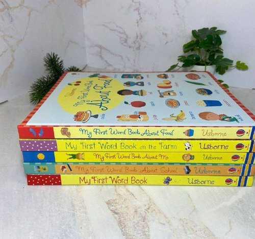 My First World Book. Usborne. 5 книг