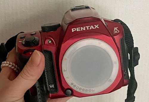 Фотоаппарат Pentax k30 body красный