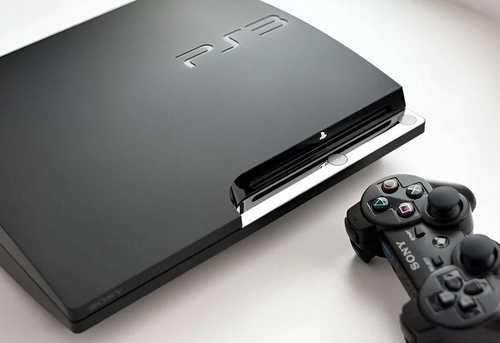 Ps3 slim 149gb (прошитая)