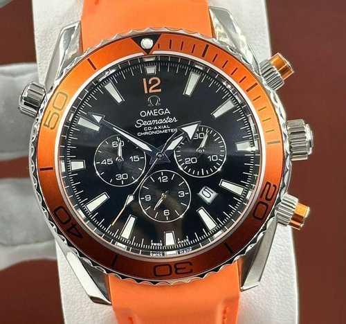 Часы Omega Seamaster orange