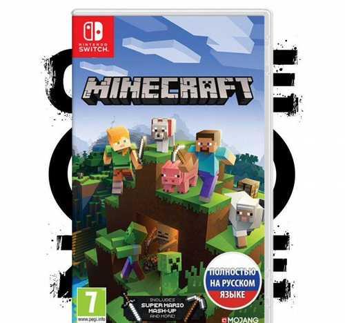 Игра Minecraft (Nintendo Switch) б/у, Полностью Ру