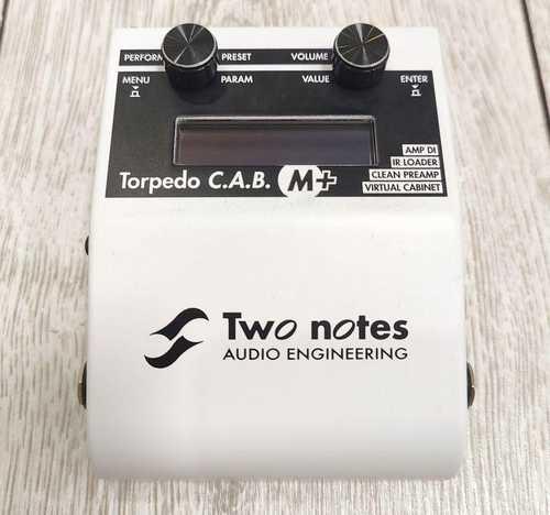 Гитарная педаль Two Notes Torpedo C.A.B. M 