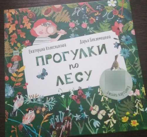 Детская книга "Прогулки по лесу"