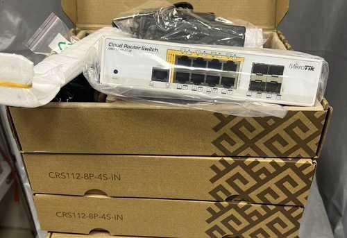 Mikrotik crs112-8p-4s-in