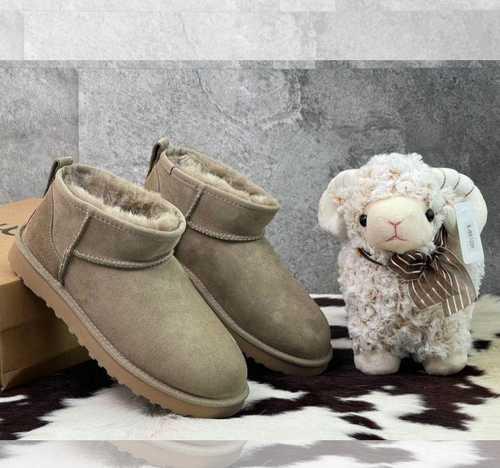 Угги Ugg Classic Ultra Mini Khaki