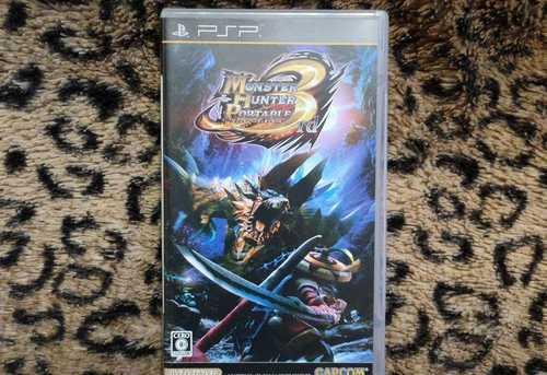 Диск PSP Monster Hunter 3