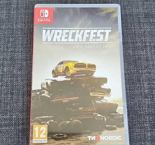 Wreckfest Nintendo switch игра