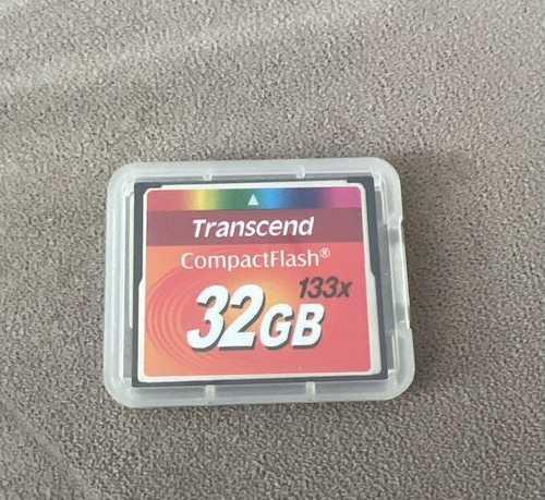 Transcend compact flash 32gb