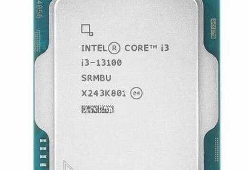 Процессор Intel i3-13100 4 ядра новый гарантия