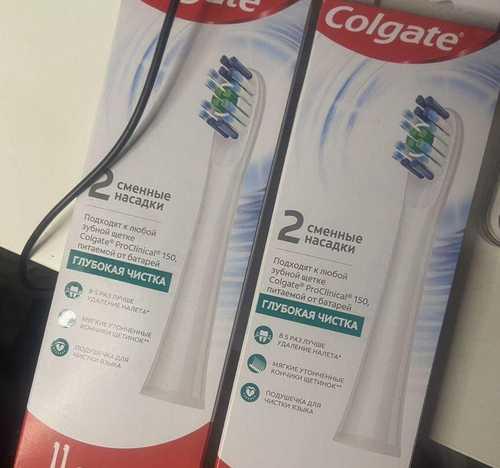 Сменные насадки colgate для зубной щетки