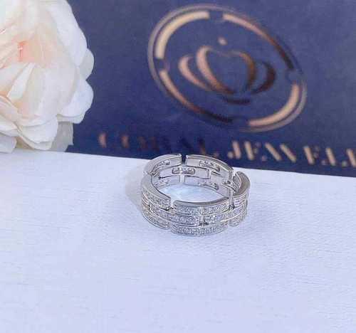 Кольцо Cartier Maillon Panthere из бел.золота 1,8ct