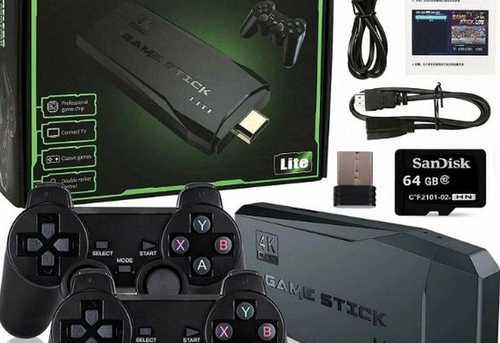 Игровая приставка Game Stick 4KLite,64Gb,10000 игр