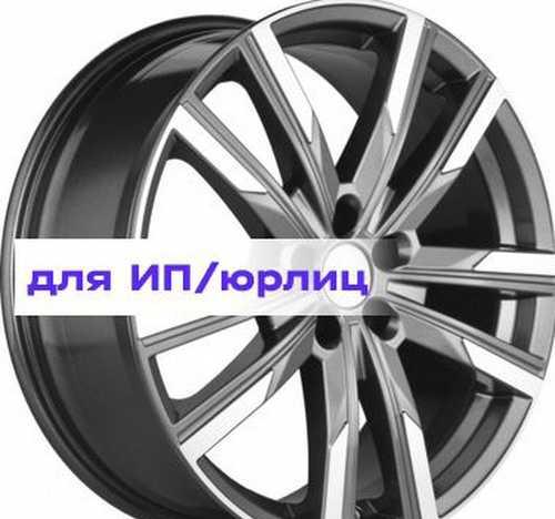 Khomen Wheels 7,5x19/5x114,3 ET40 D60,1 KHW1905 (NX/RAV4) Gray-FP