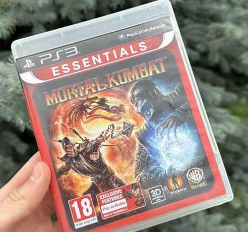 Диск мортал комбат ps3